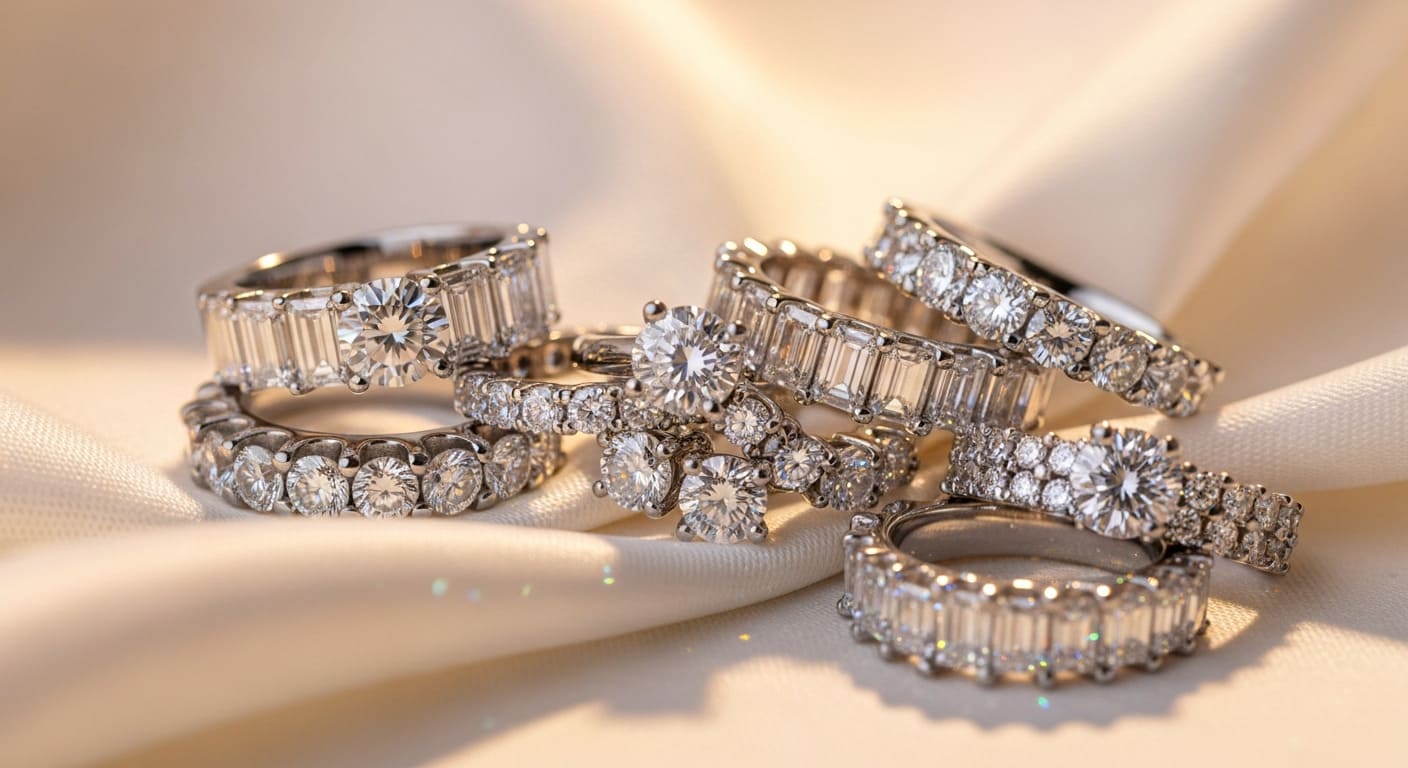 Eternity Rings Meaning & Gifting Guide | Diamond Bands in Dubai ...